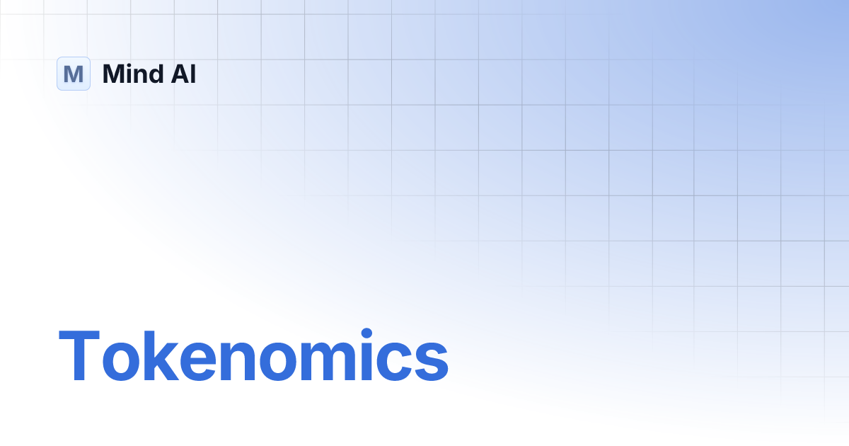 Tokenomics | Mind AI